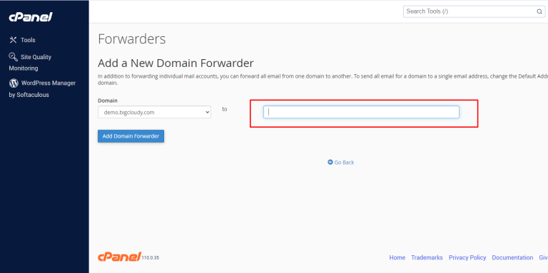 How to Add Domain Forwarder in cPanel?